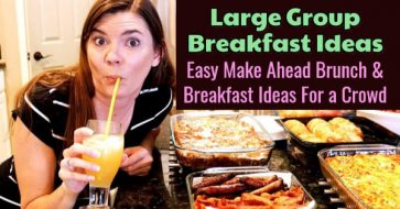 19 Sweet and Savory Breakfast Ideas For A Crowd (simple brunch bites ...