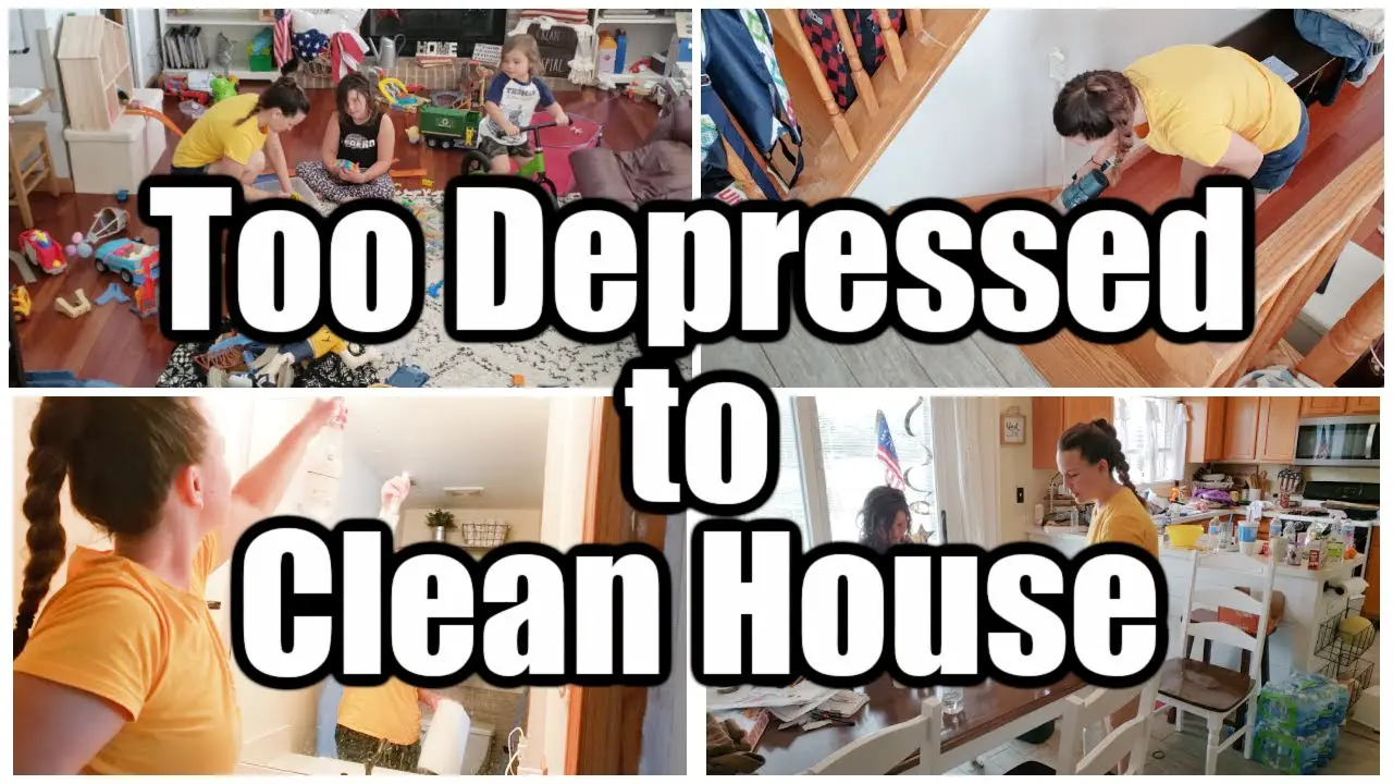 How I Got Motivated To Clean When Depressed & Overwhelmed