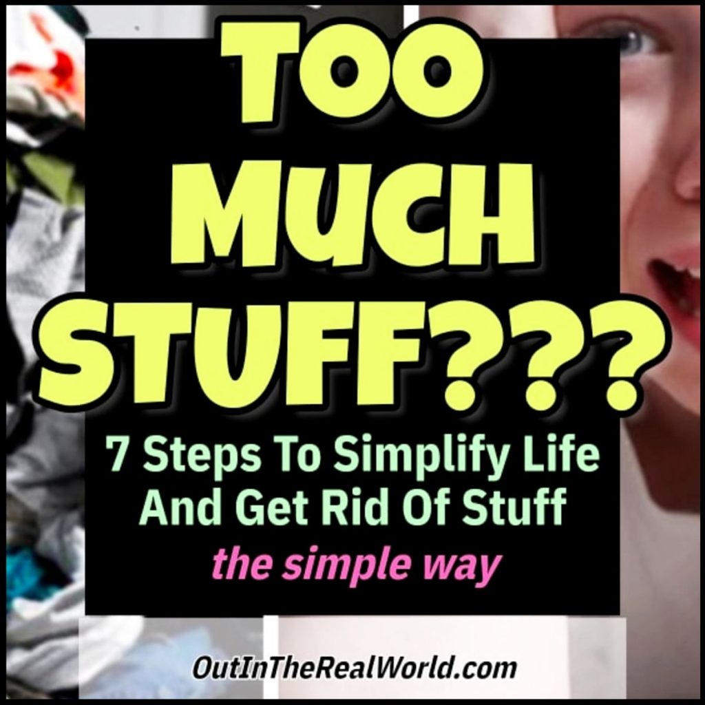 Too Much CLUTTER? How To Declutter To Get Rid Of Stuff and Simplify Life