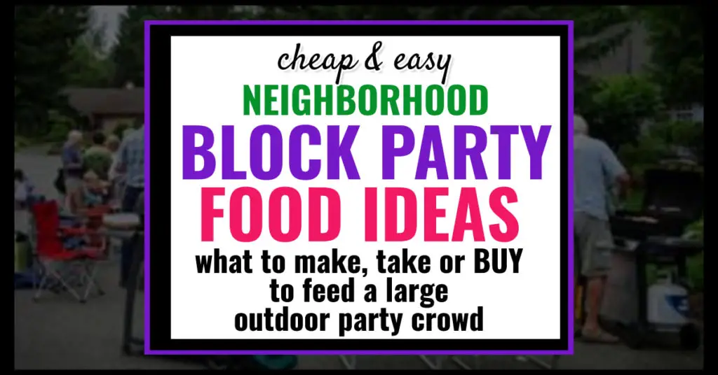 Cheap Easy Block Party Finger Foods - Best Snacks and Apps To Buy Make ...