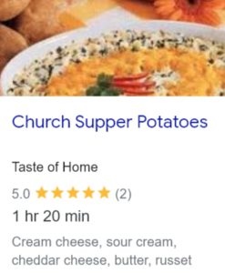 Church Supper Recipes for a Crowd-21 Ideas For Large Groups