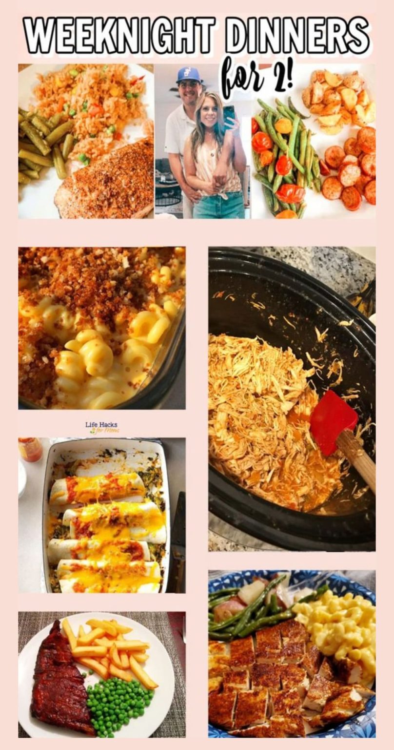 Cooking for Two On a Budget - Quick EASY Weeknight Meals For 2 (with ...