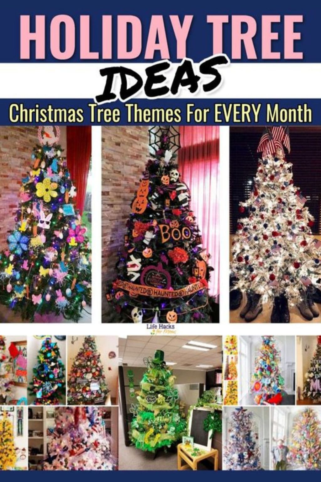 Holiday Tree Ideas For a Monthly Christmas Tree Year Round in 2026