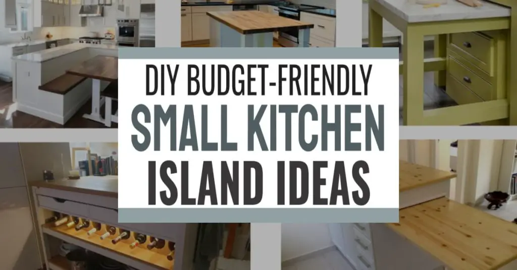 20+ Kitchen Island Designs Perfect For A Tiny Awkward Small Space ...