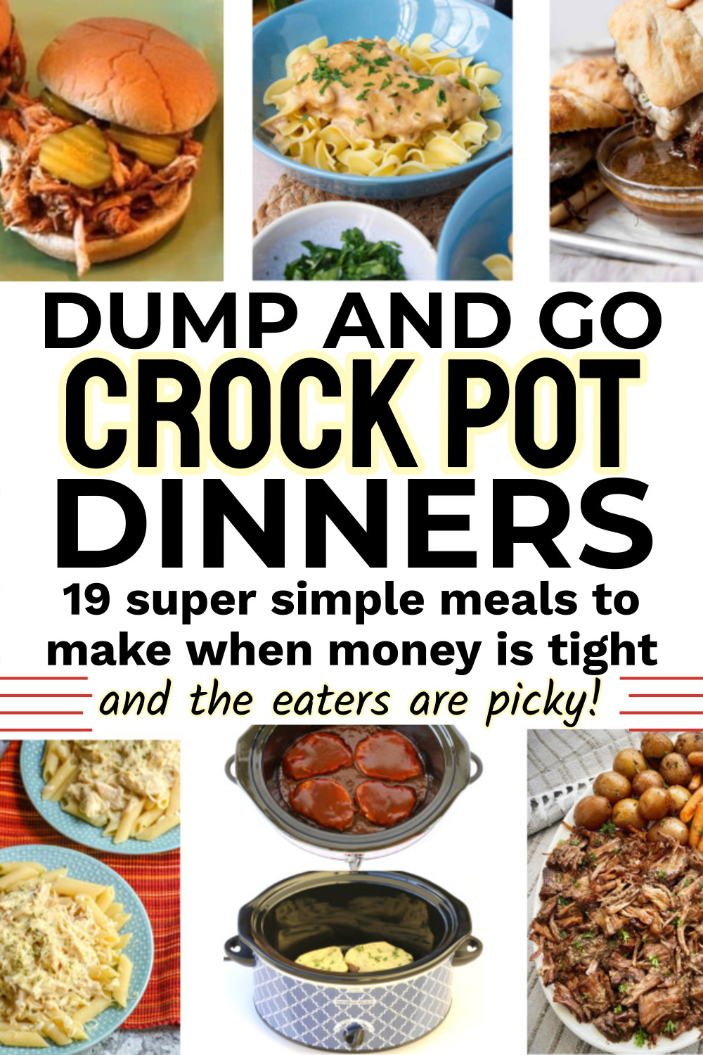 37 Simple Crock Pot Family Meals To Take The Struggle Out Of What's For Dinner