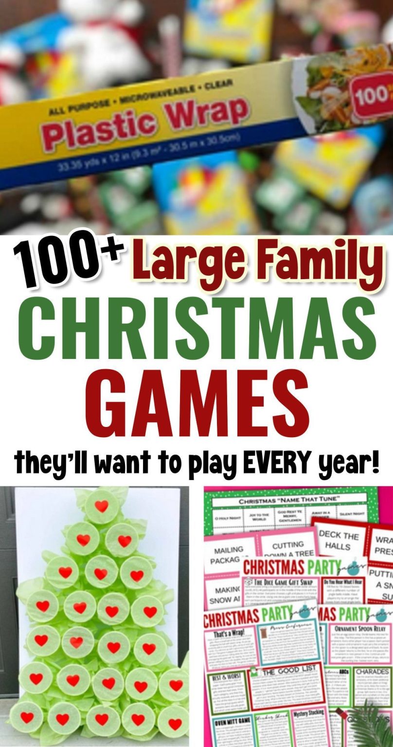 34+ Fun Christmas Games For Groups, Family Parties, Work, Church Or ...