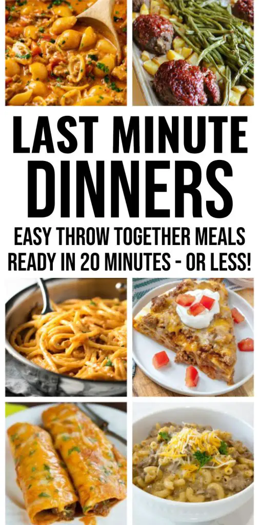 25 Frugal Meals To Make That Kids WILL Eat (last minute, quick and easy!)