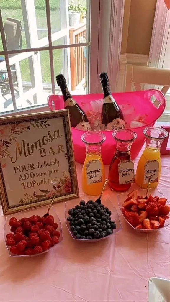 29 DIY Mimosa Bar Set Up Ideas For The Perfect Brunch, Shower or Party