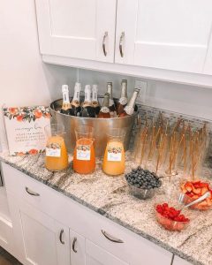 29 DIY Mimosa Bar Set Up Ideas For The Perfect Brunch, Shower or Party