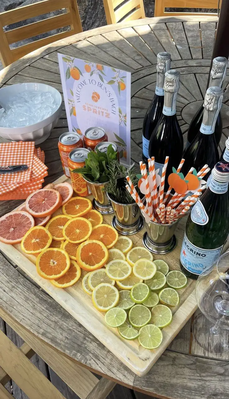 29 DIY Mimosa Bar Set Up Ideas For The Perfect Brunch, Shower or Party