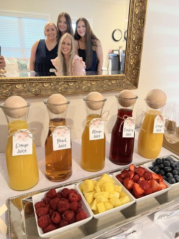 29 DIY Mimosa Bar Set Up Ideas For The Perfect Brunch, Shower or Party