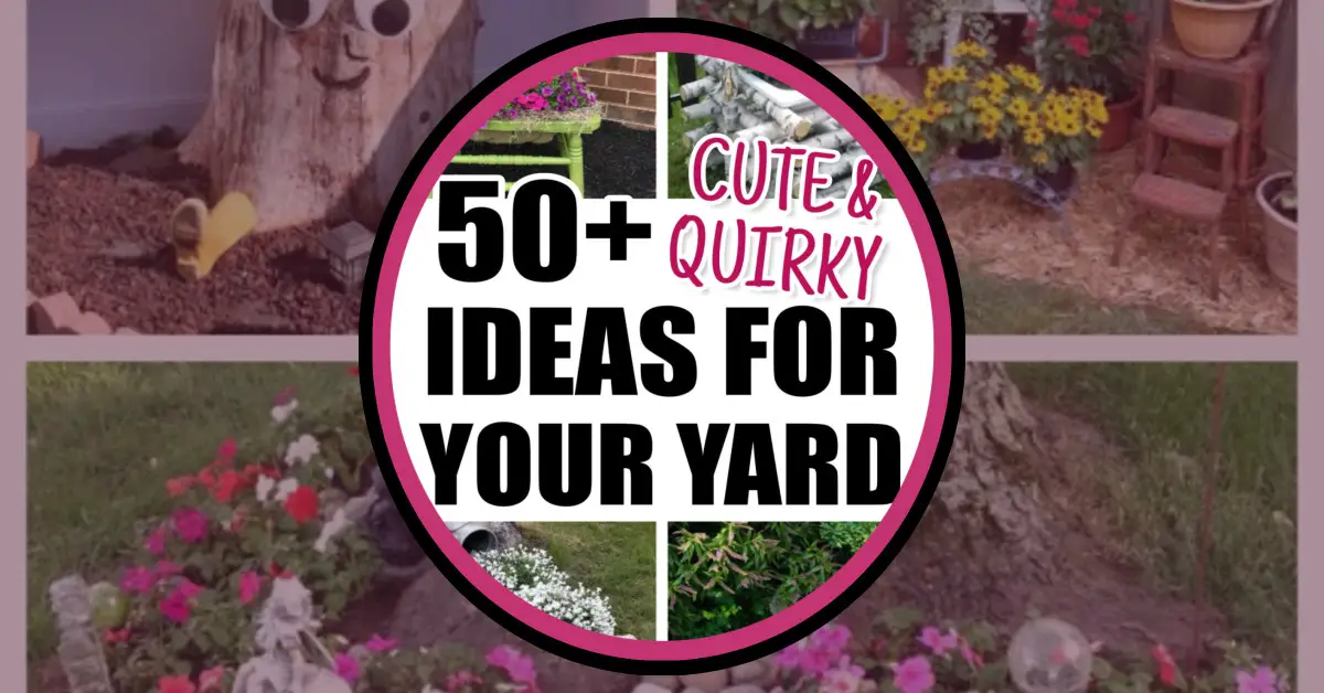 50+ Quirky Ideas To Beautify Your Yard and Garden (recycled yard art ...