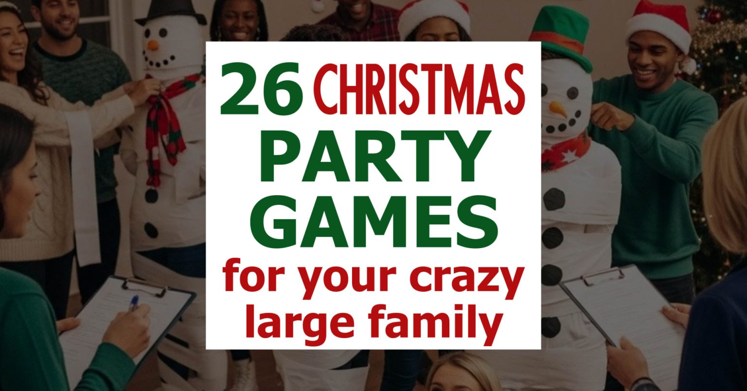34+ Fun Christmas Games For Groups, Family Parties, Work, Church Or ...